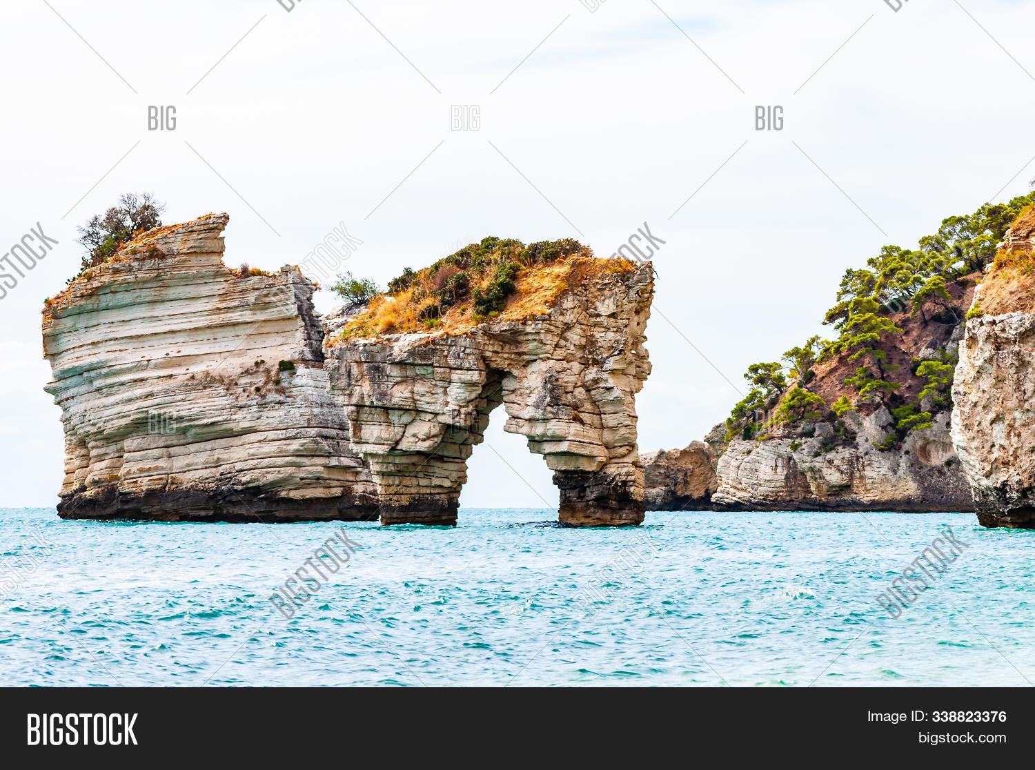Famous Sea Stacks Baia Image & Photo (Free Trial) | Bigstock