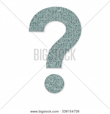 Mark Question Letters Vector & Photo (Free Trial) | Bigstock