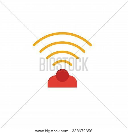 Wireless Sensor Icon Vector & Photo (Free Trial) | Bigstock