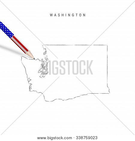 Washington Us State Vector & Photo (Free Trial) | Bigstock