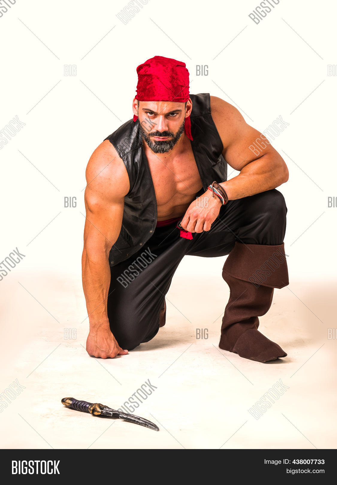 Muscular Male Pirate Image & Photo (Free Trial) | Bigstock