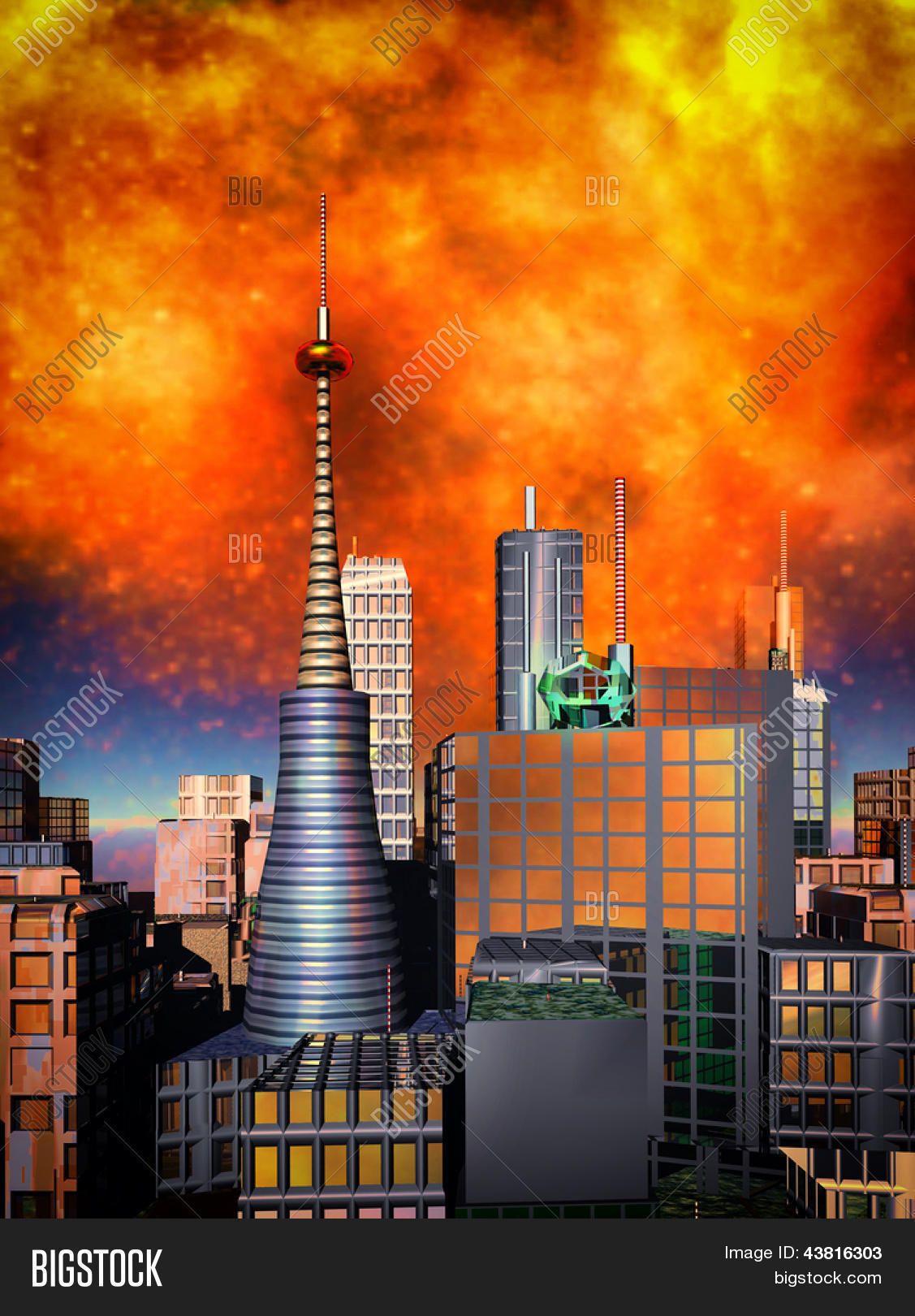 Armageddon Scene City Image & Photo (Free Trial) | Bigstock