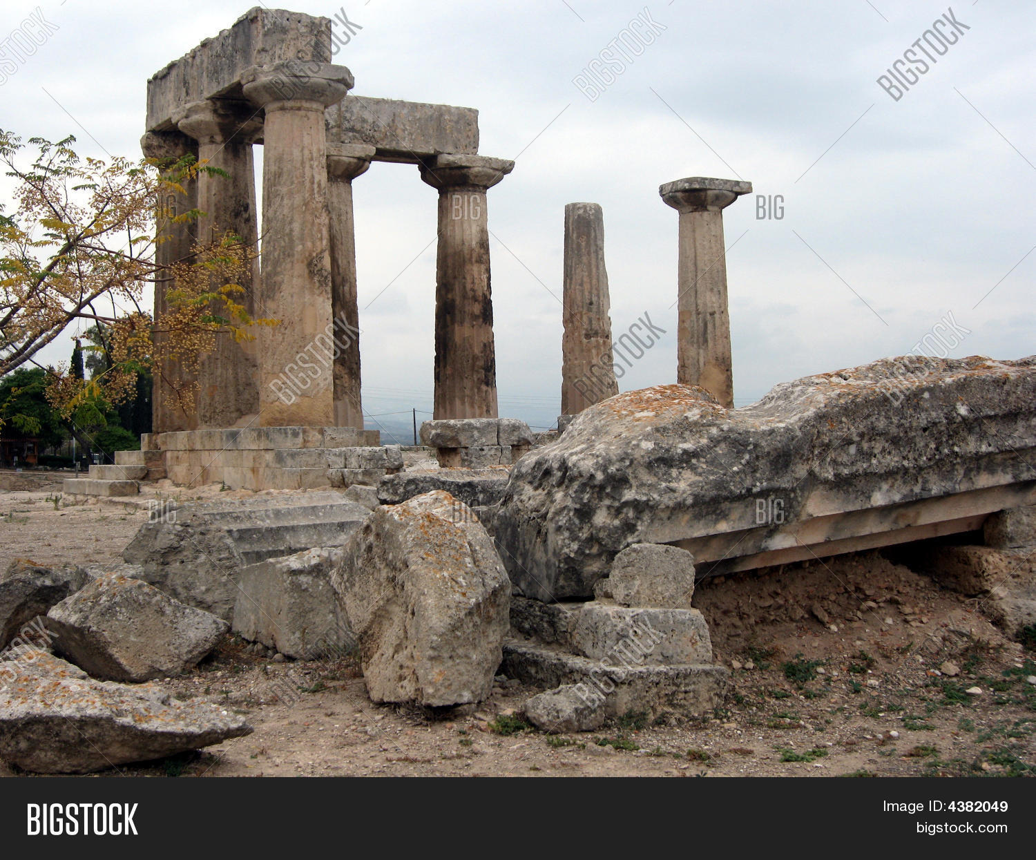 Corinth Ruins Image & Photo (Free Trial) | Bigstock