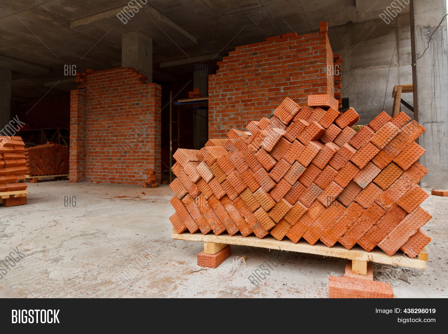 Red Building Bricks. Image & Photo (Free Trial) | Bigstock