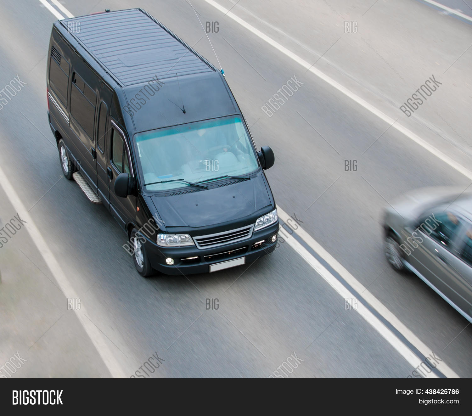 Black Cargo Minibus Image & Photo (Free Trial) | Bigstock
