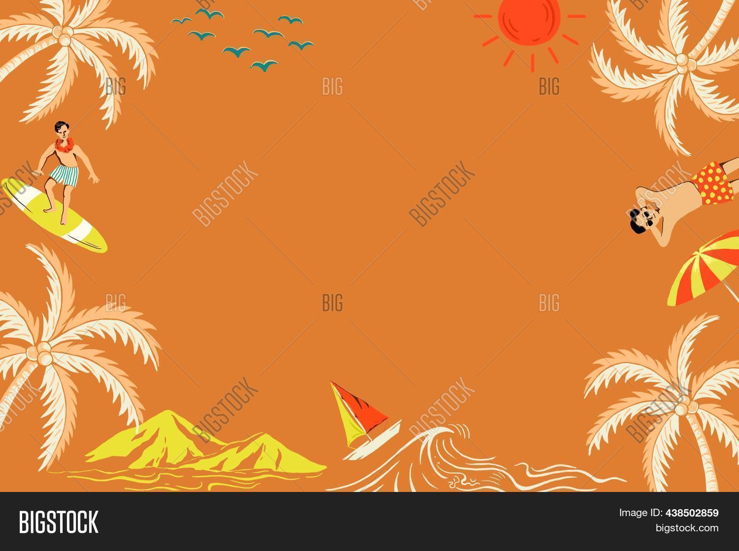 Tropical Island Frame Image & Photo (Free Trial) | Bigstock