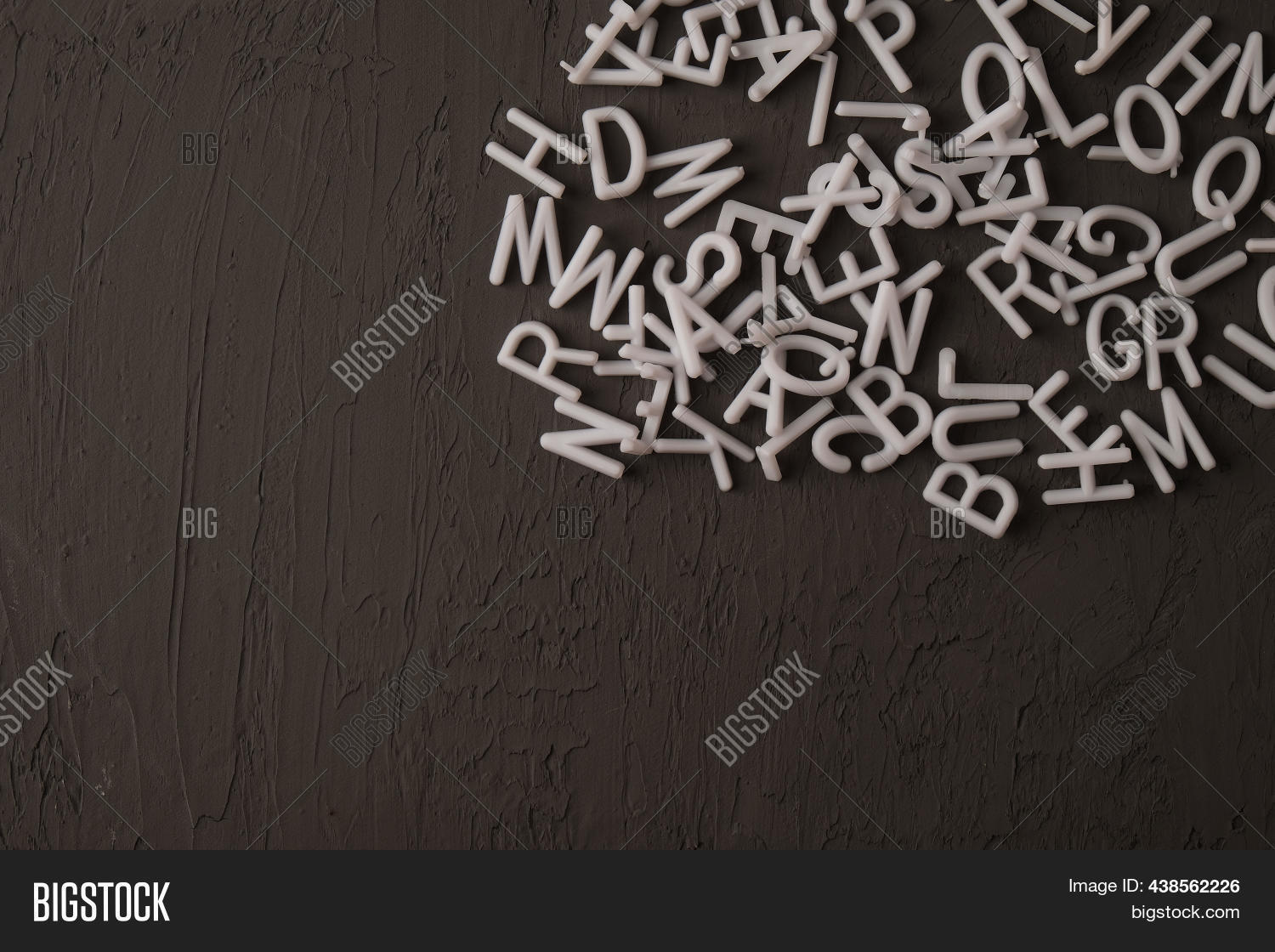 Heap White Letters Image & Photo (Free Trial) | Bigstock