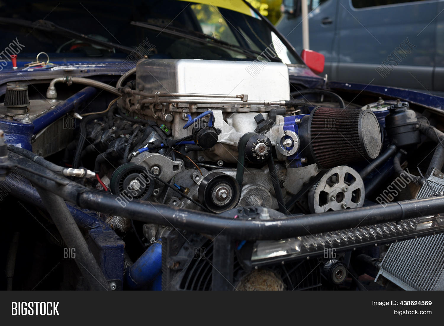 Sports Car Engine Image & Photo (Free Trial) | Bigstock