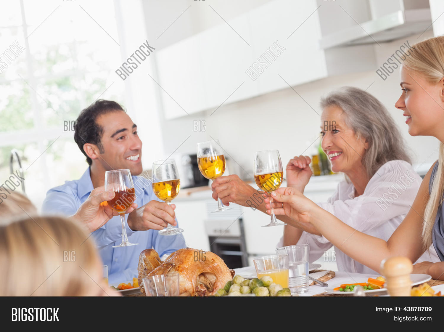 Happy Family Raising Image & Photo (Free Trial) | Bigstock