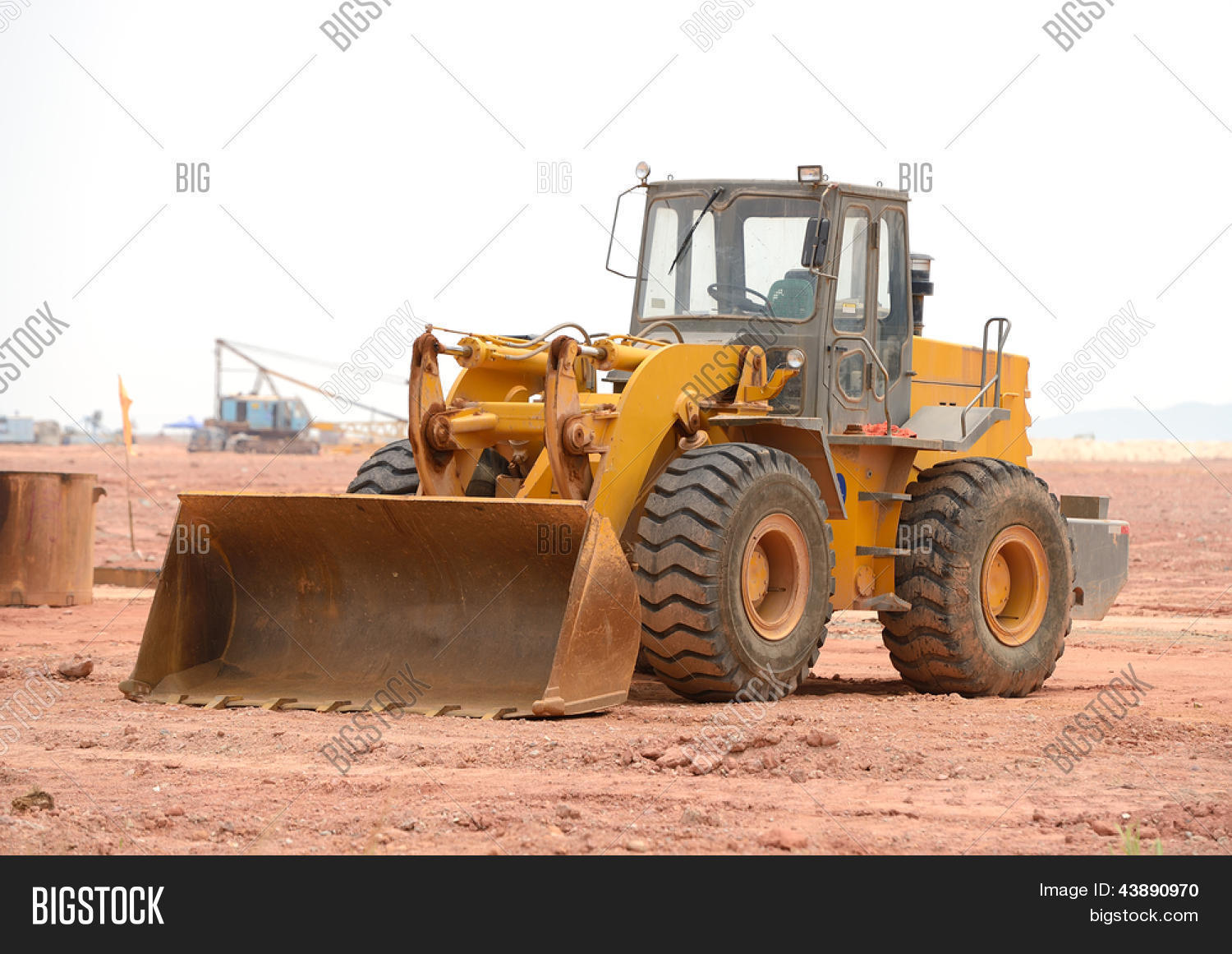 Bulldozer On Building Image & Photo (Free Trial) | Bigstock
