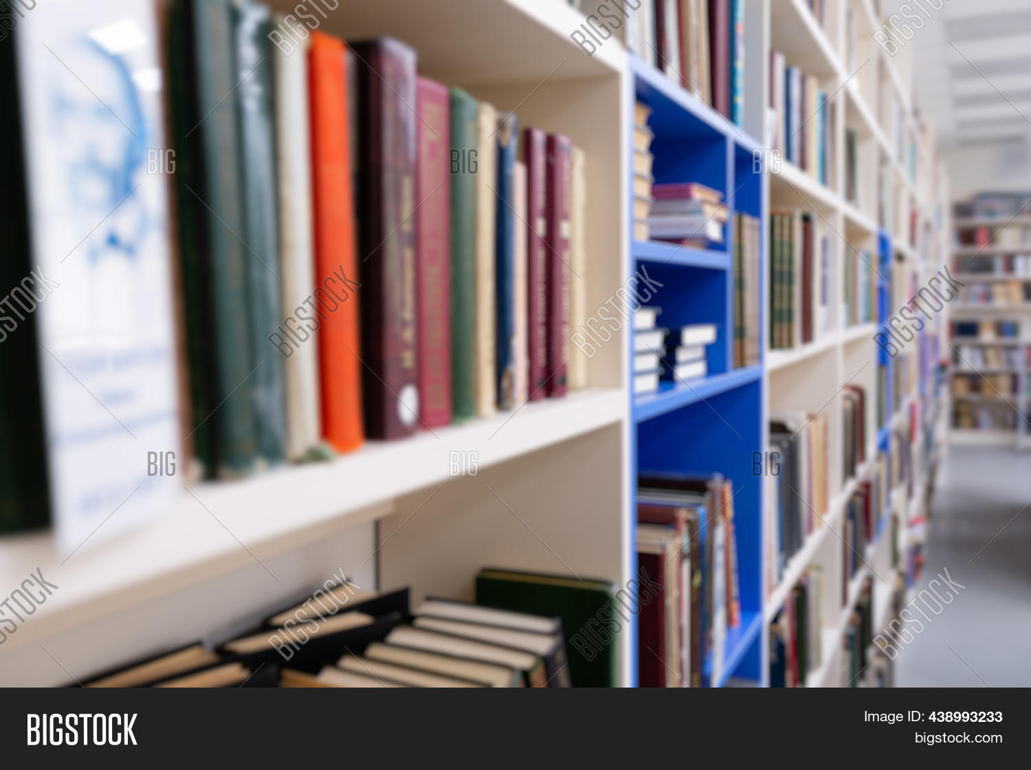 Library Bookcases. Image & Photo (Free Trial) | Bigstock