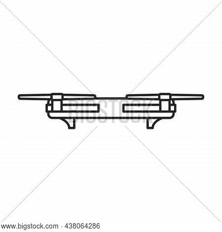 Drone Outline Vector Vector & Photo (Free Trial) | Bigstock
