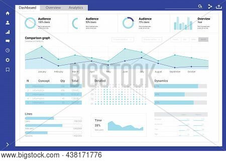 Admin Dashboard Vector & Photo (Free Trial) | Bigstock