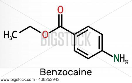 Benzocaine Molecule. Image & Photo (Free Trial) | Bigstock