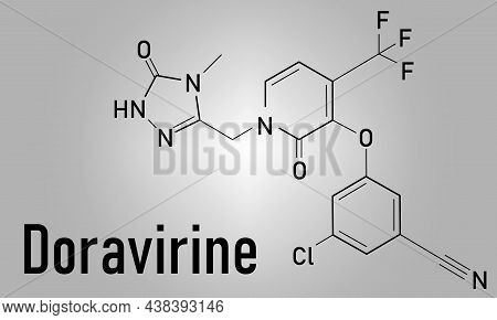 Doravirine Hiv Drug Vector & Photo (Free Trial) | Bigstock