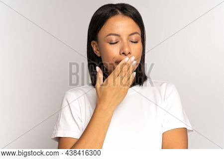 Tired Drowsy Woman Image & Photo (Free Trial) | Bigstock