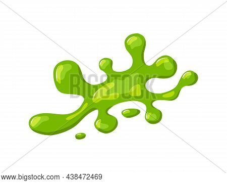 Puddle Green Slime. Vector & Photo (Free Trial) | Bigstock