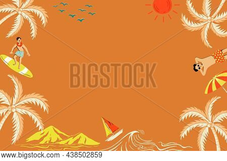 Tropical Island Frame Image & Photo (Free Trial) | Bigstock
