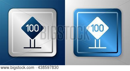 White Speed Limit Vector & Photo (Free Trial) | Bigstock