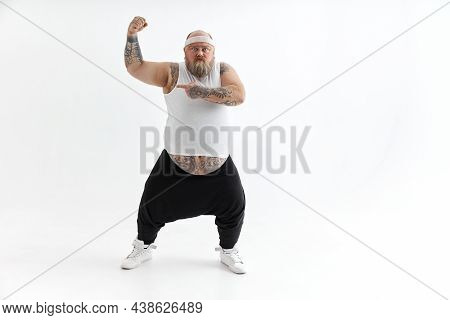Happy Fat Man Big Image & Photo (Free Trial) | Bigstock