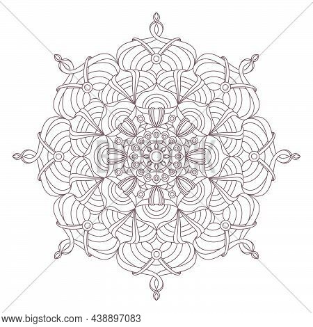 Adult Coloring Page Vector & Photo (Free Trial) | Bigstock