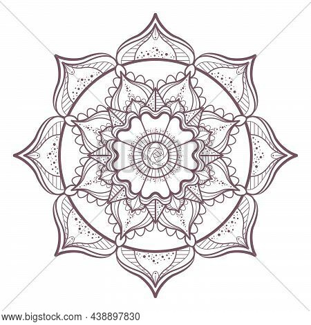 Adult Coloring Page Vector & Photo (Free Trial) | Bigstock