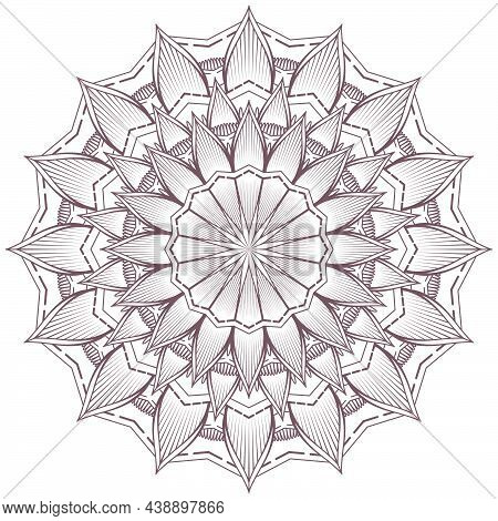 Adult Coloring Page Vector & Photo (Free Trial) | Bigstock