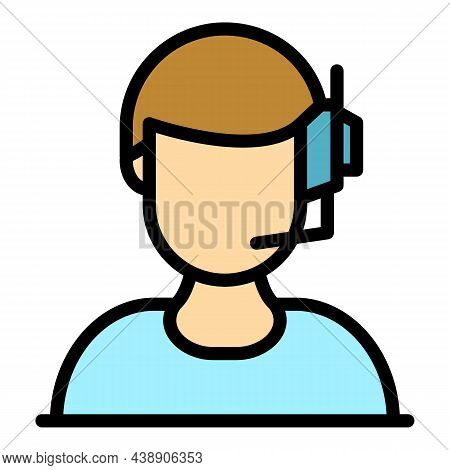 Man Headset Icon. Vector & Photo (Free Trial) | Bigstock