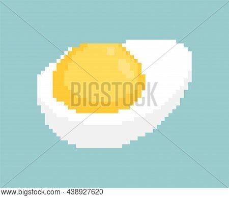 Boiled Egg Pixel Art Vector & Photo (Free Trial) | Bigstock