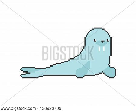 Walrus Pixel Art Vector & Photo (Free Trial) | Bigstock