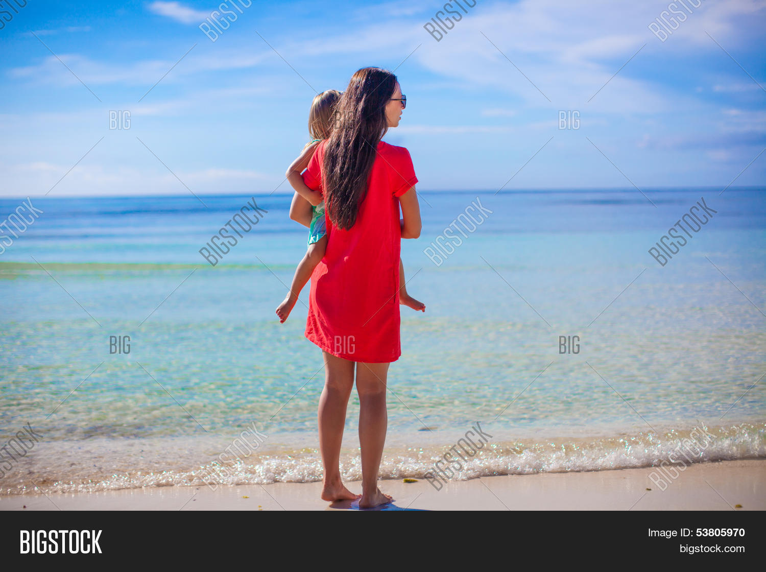 Back View Mother Her Image & Photo (Free Trial) | Bigstock