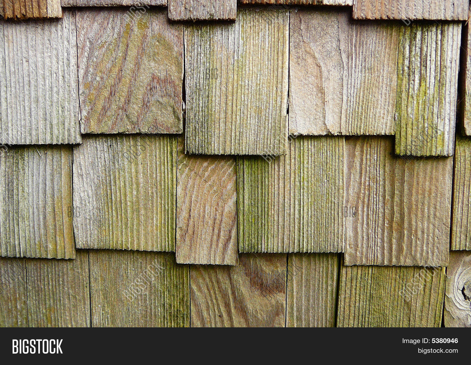 Weathered Cedar Shake Image & Photo (Free Trial) | Bigstock