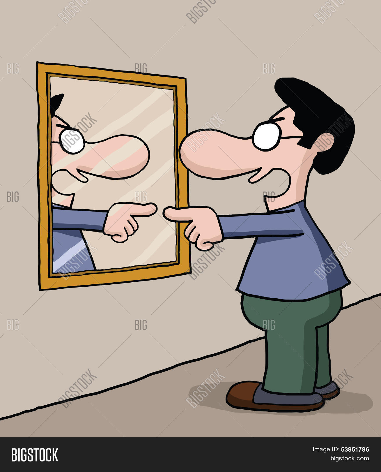 Talking Mirror Image & Photo (Free Trial) | Bigstock