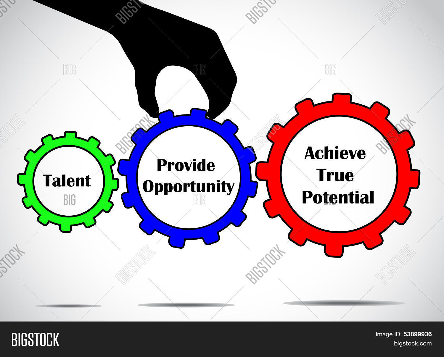 Talent Will Achieve Vector & Photo (Free Trial) | Bigstock