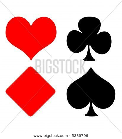 Playing Card Suits Image & Photo (Free Trial) | Bigstock