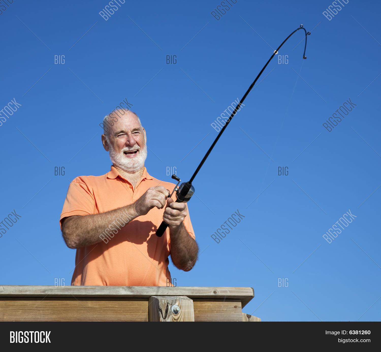 Senior Fishing Fun Image & Photo (Free Trial) | Bigstock