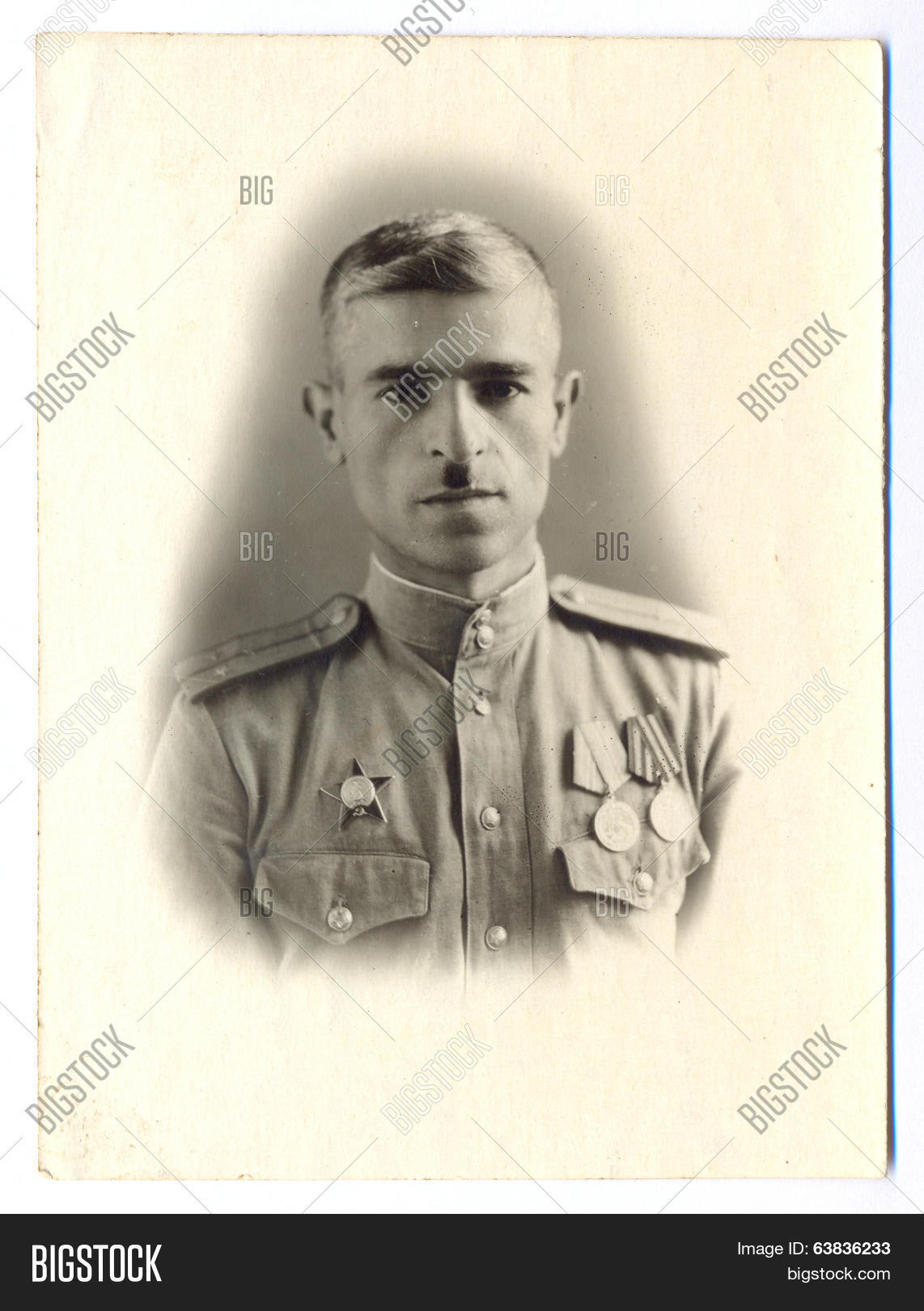 Portrait Soviet Army Image & Photo (Free Trial) | Bigstock