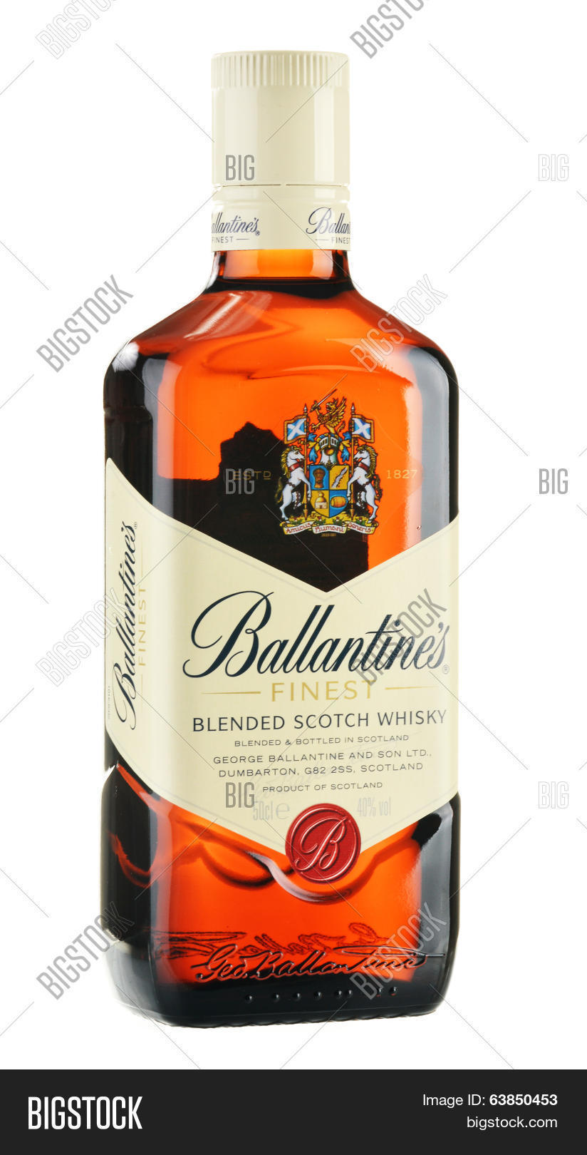 Bottle Ballantine's Image & Photo (Free Trial) | Bigstock