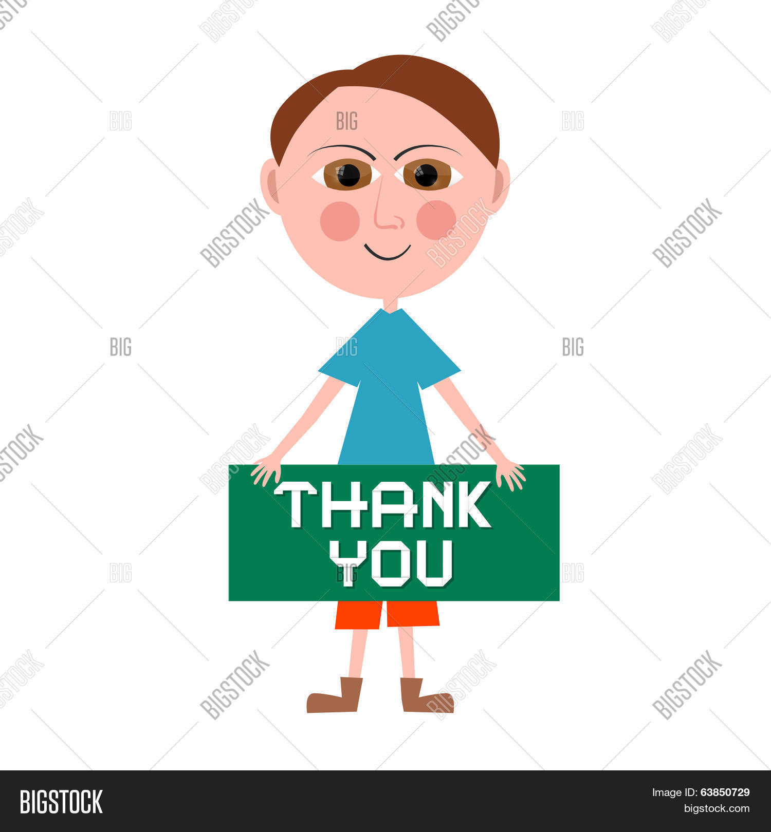 Thank You Vector Man Vector & Photo (Free Trial) | Bigstock