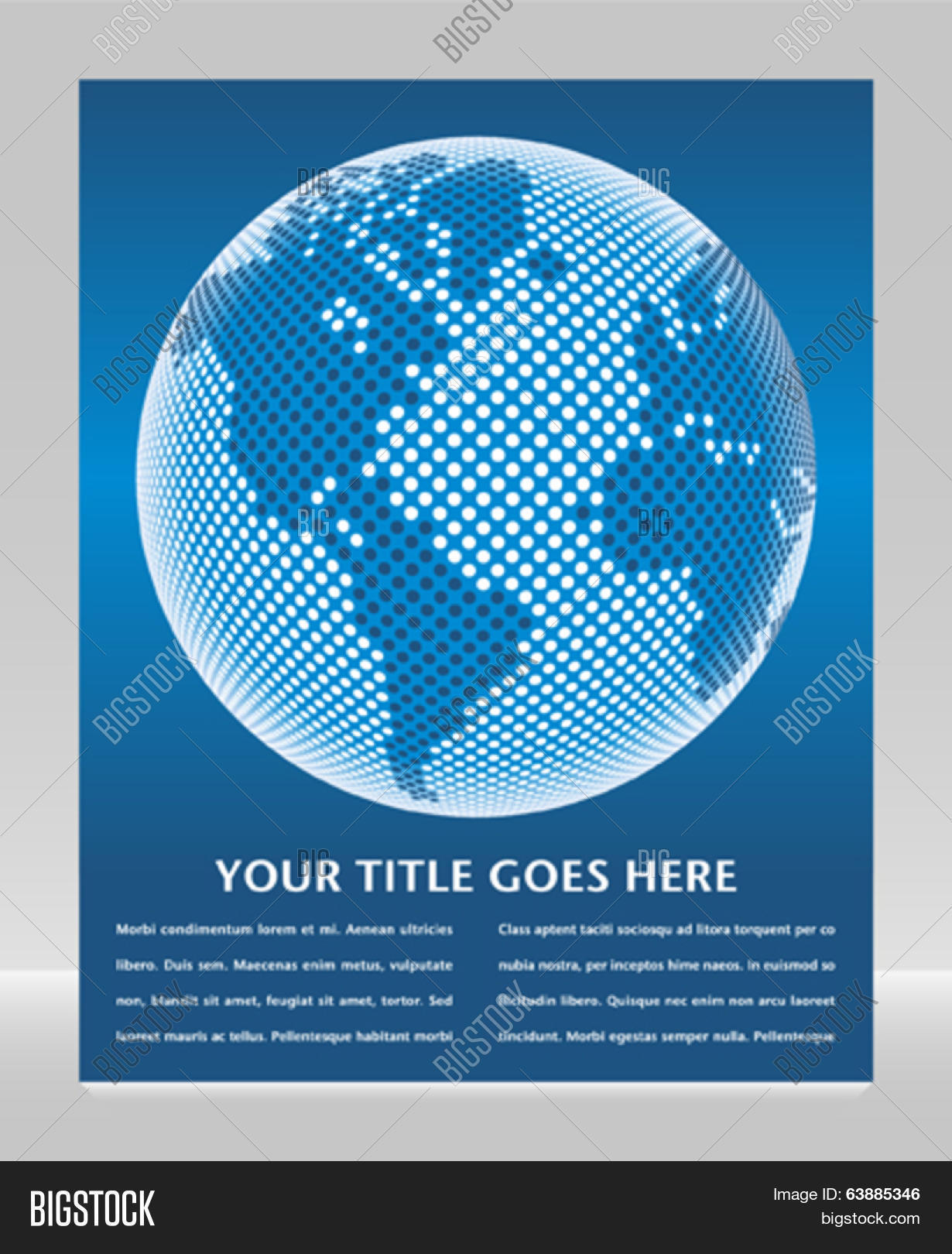 Digital World Map Vector & Photo (Free Trial) | Bigstock