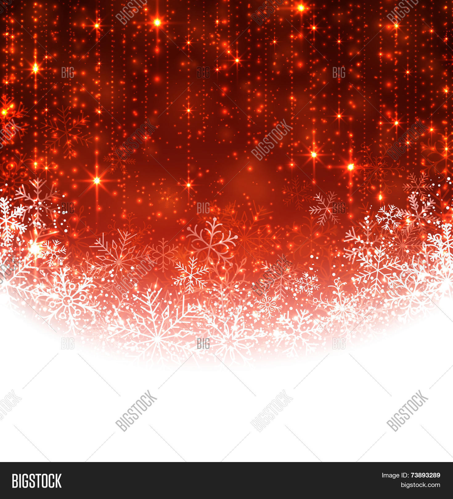 Red Winter Abstract Vector & Photo (Free Trial) | Bigstock