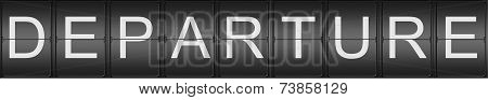 Departure Written Image & Photo (Free Trial) | Bigstock
