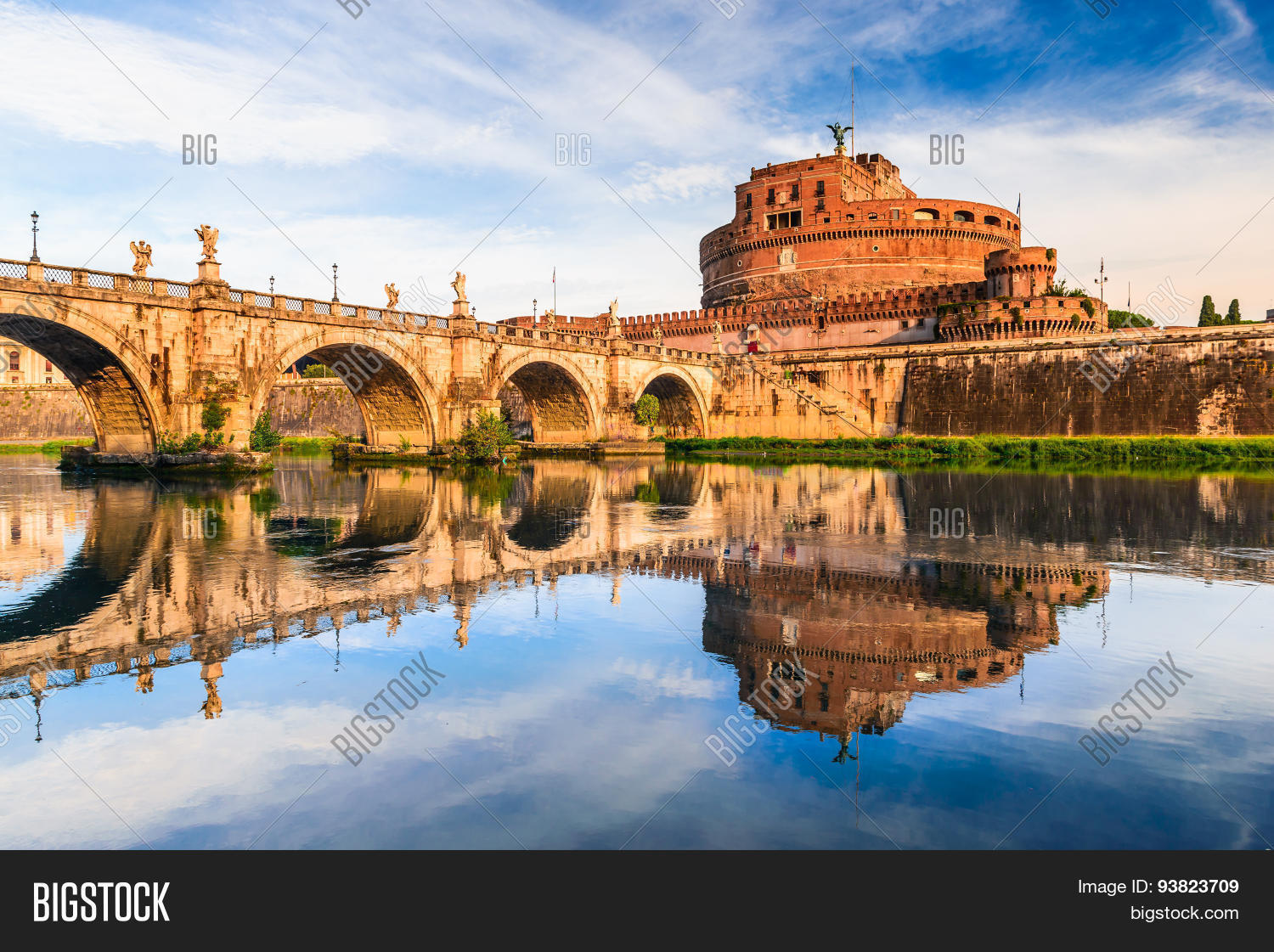 Rome Italy. Bridge Image & Photo (Free Trial) | Bigstock