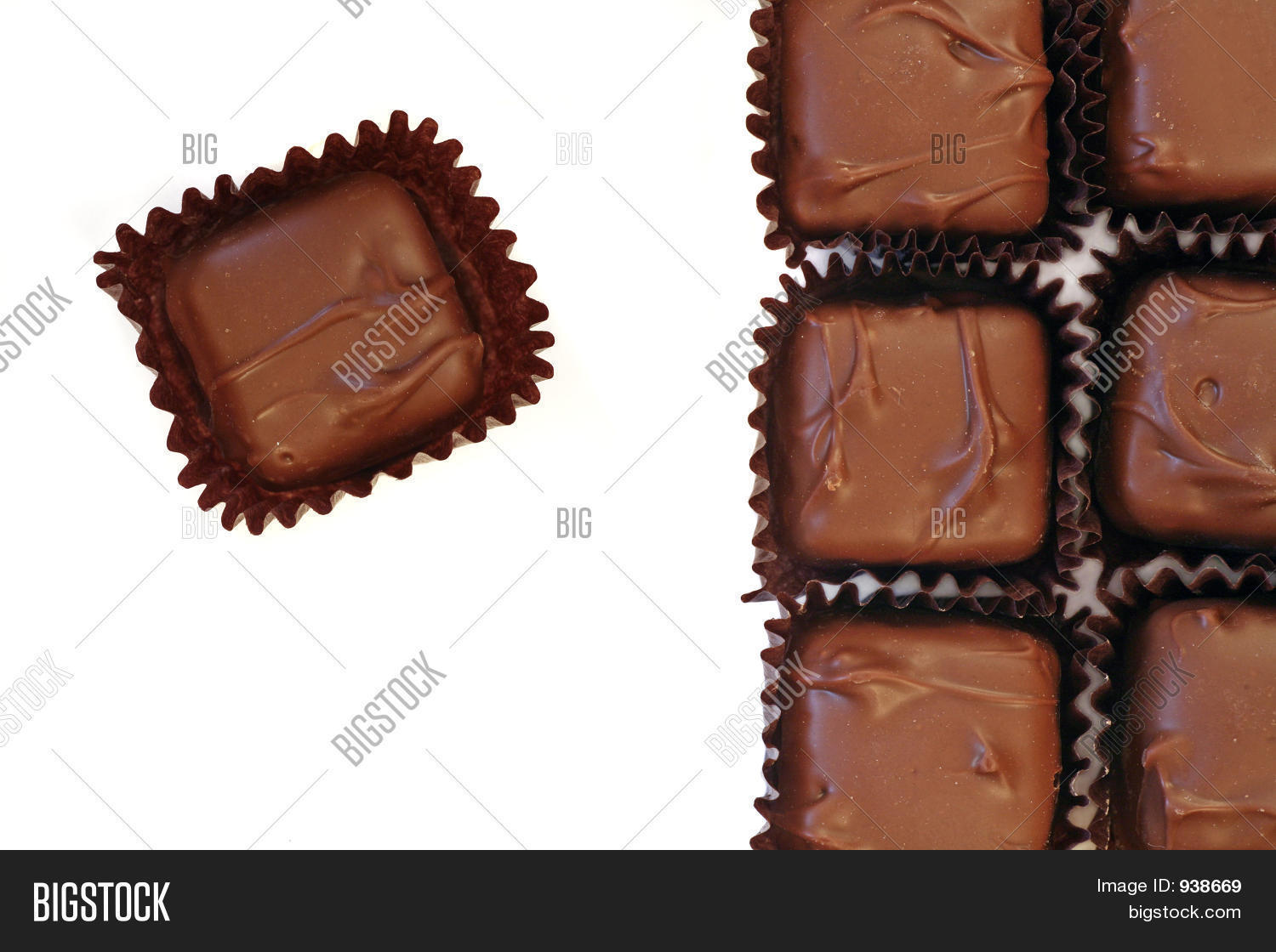 Chocolate Squares Image & Photo (Free Trial) | Bigstock
