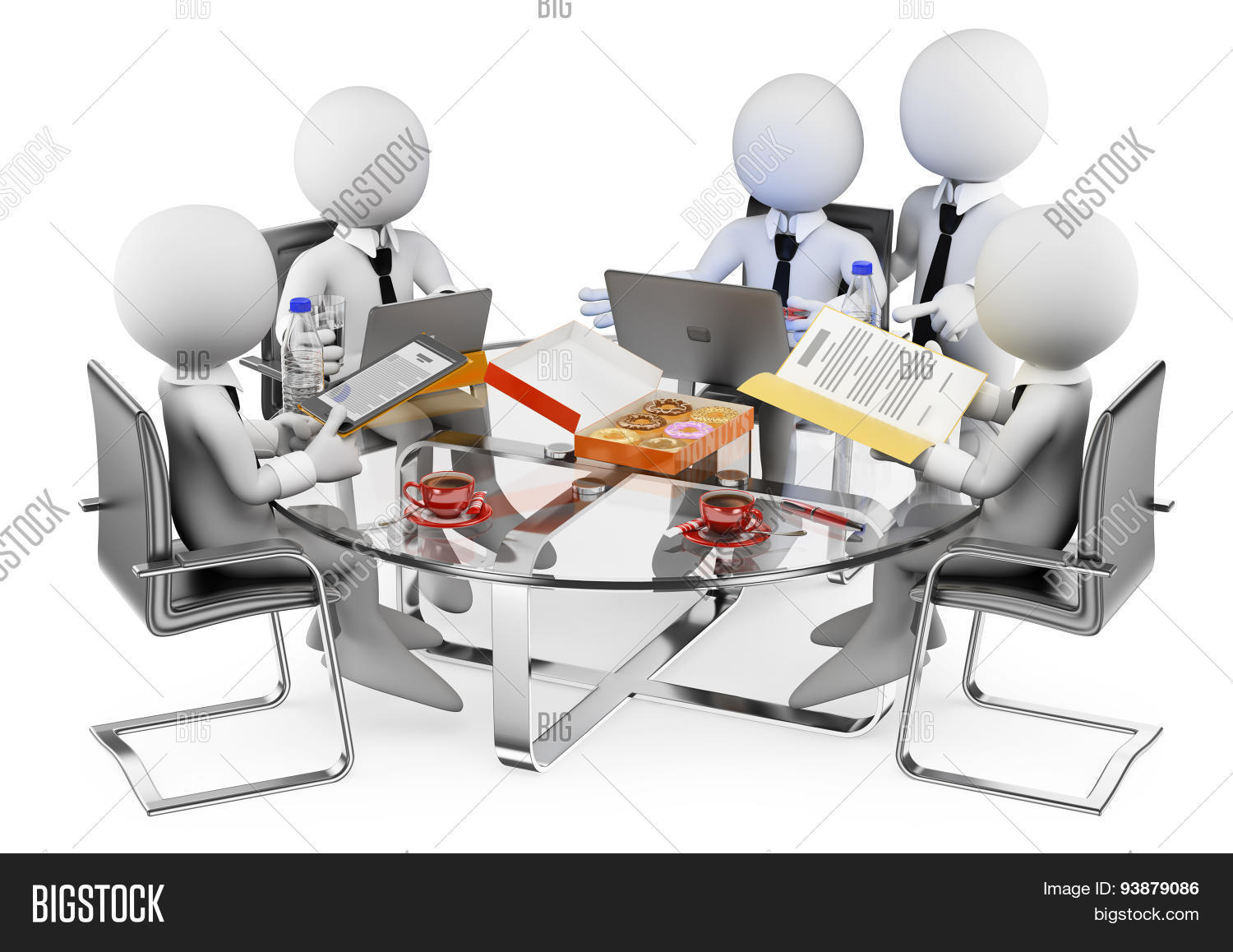 3D White People. Image & Photo (Free Trial) | Bigstock
