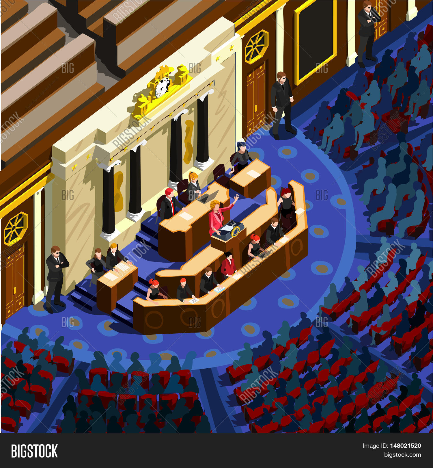 Election Infographic. Vector & Photo (Free Trial) | Bigstock