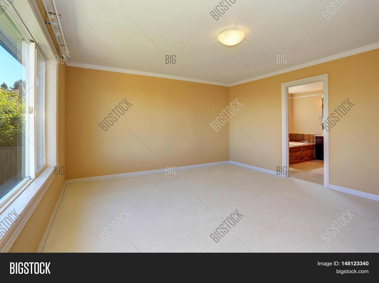 Imagen y foto Empty Room Interior (prueba gratis) | Bigstock