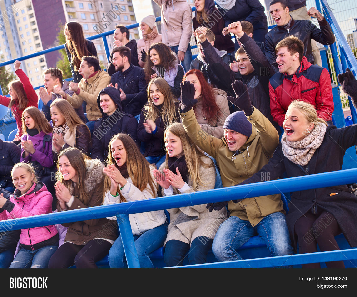 Sport Fans Clapping Image & Photo (Free Trial) | Bigstock