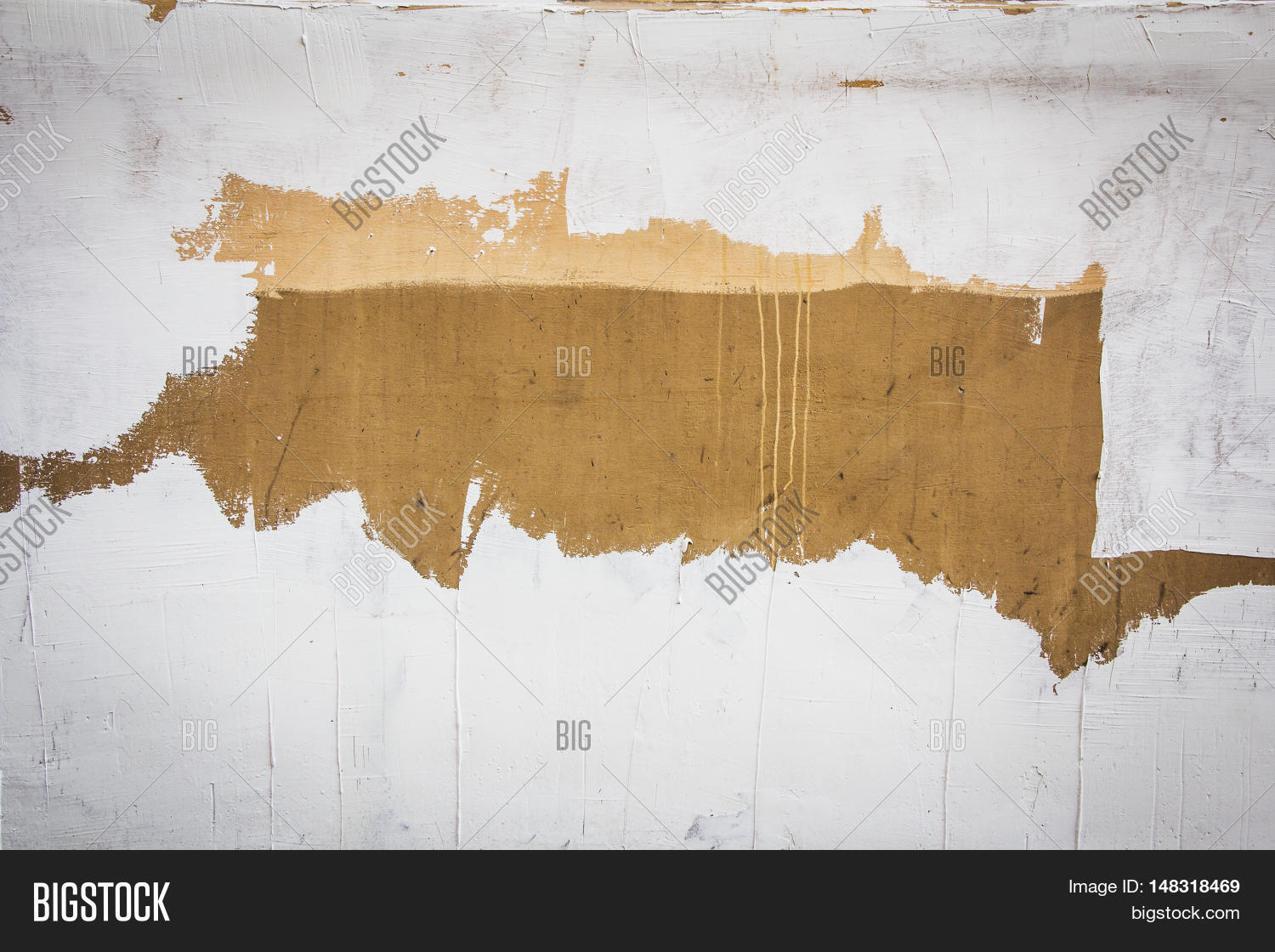 Dabbed White Paint Image & Photo (Free Trial) | Bigstock