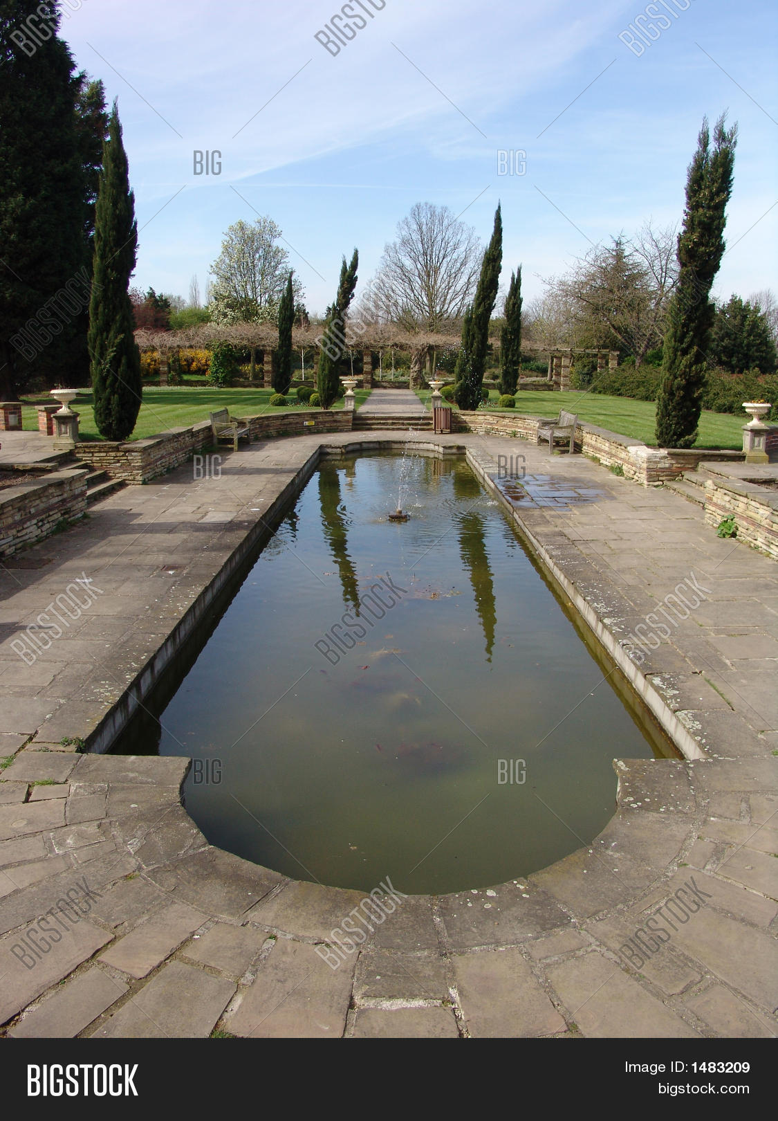Classical Pond Eltham Image & Photo (Free Trial) | Bigstock